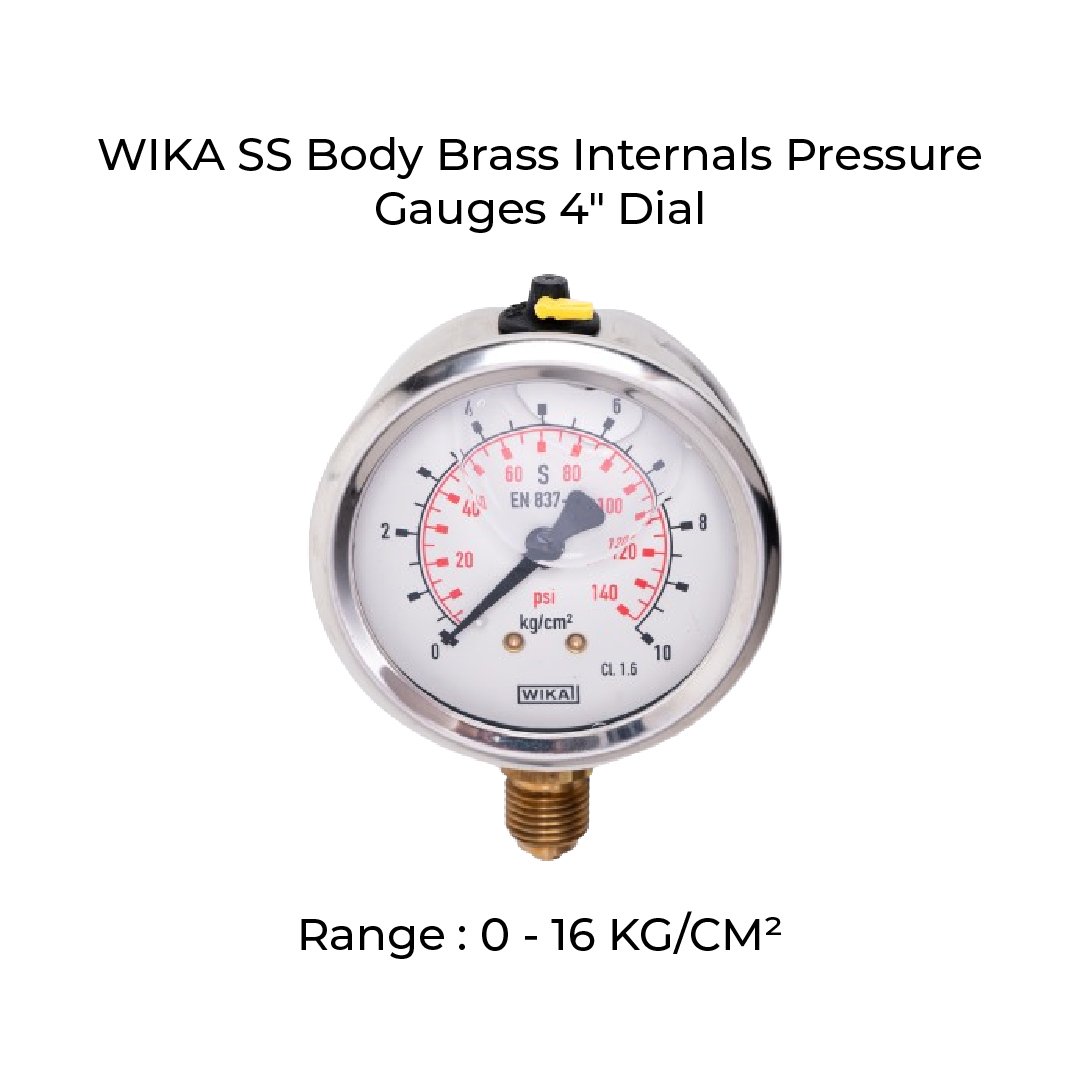 WIKA Pressure Gauge - Buy Pneumatics